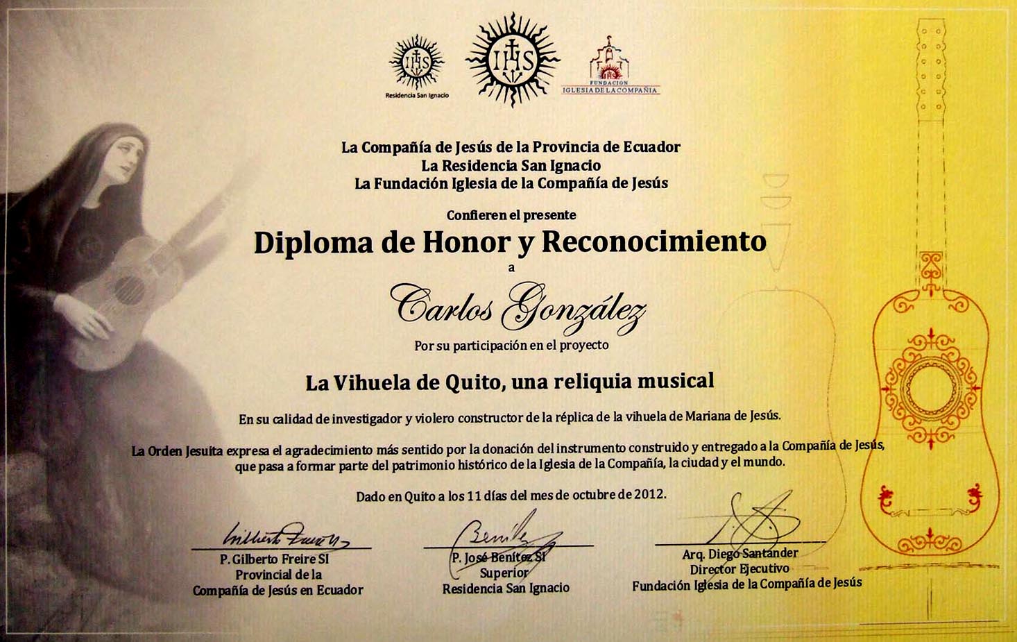 Carlos González Marcos - Violero Luthier